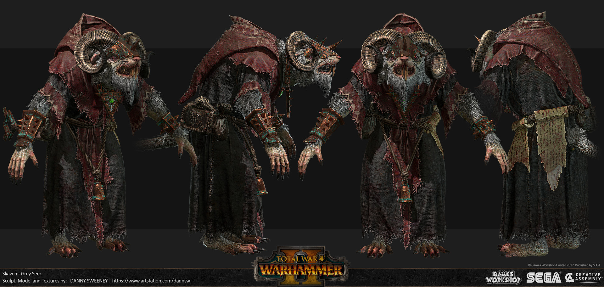 Creative Assembly - Skaven - Grey Seer