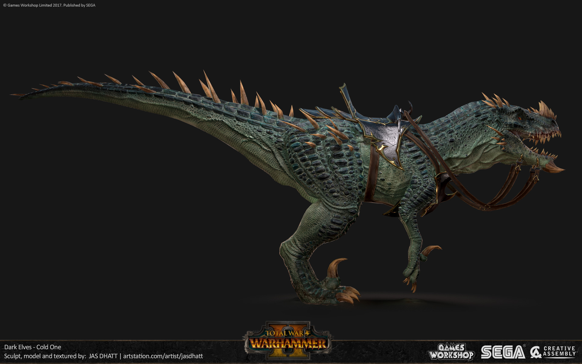 Creative Assembly - Lizardmen - Cold One