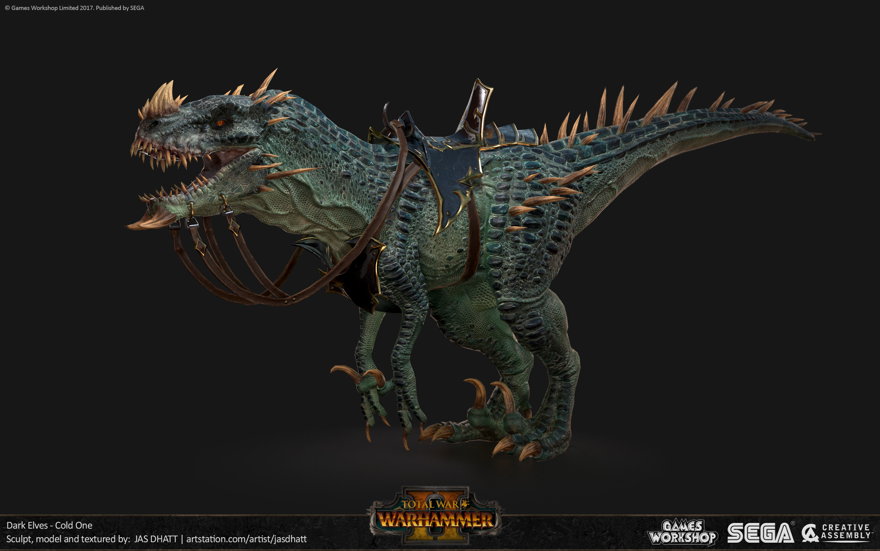 Creative Assembly - Lizardmen - Cold One