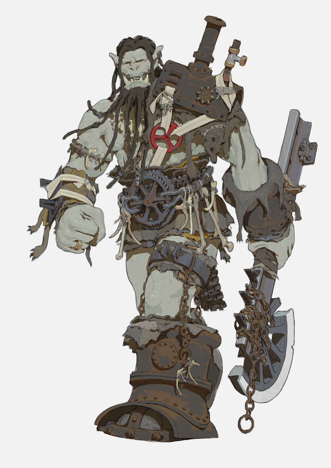 Anton Solovianchyk - Orc steampunk