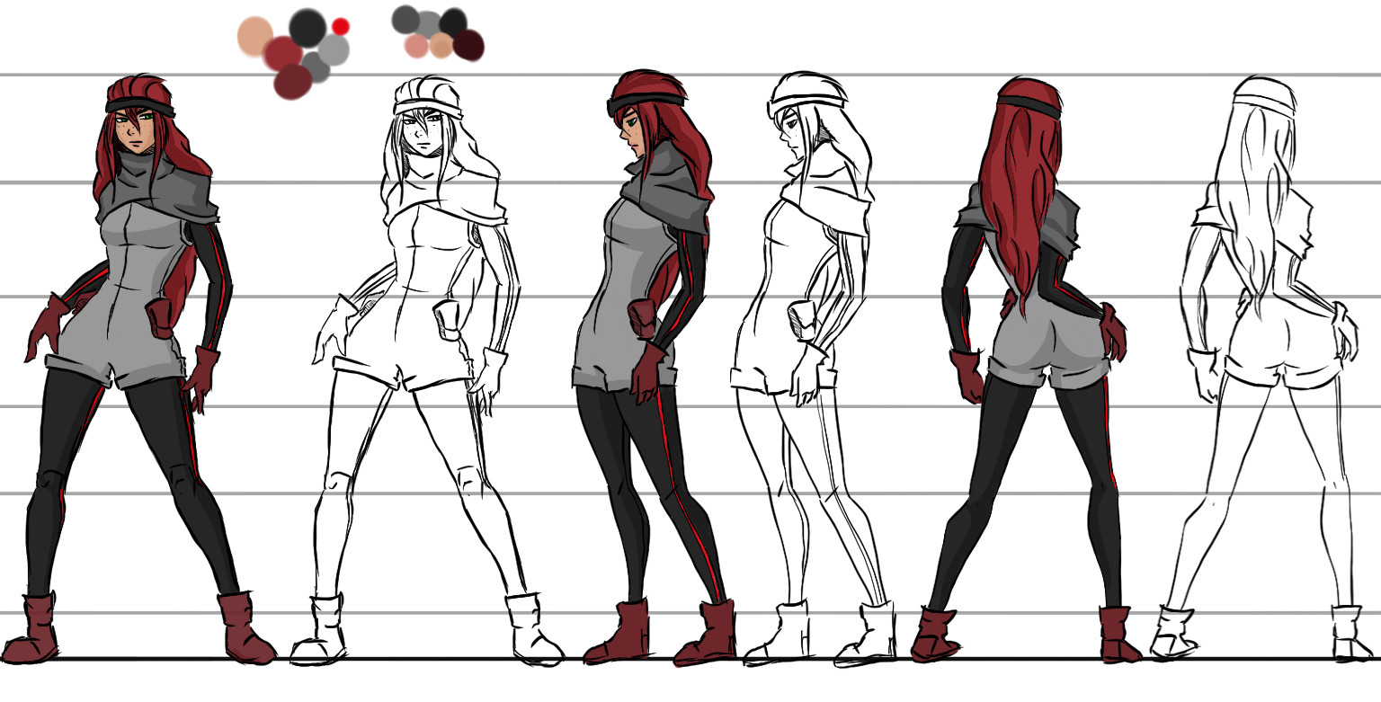 ArtStation - Sci-fi project Character Design