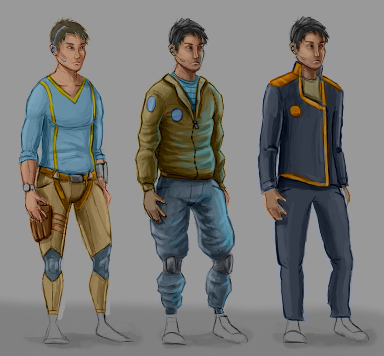 ArtStation - Space people designs.