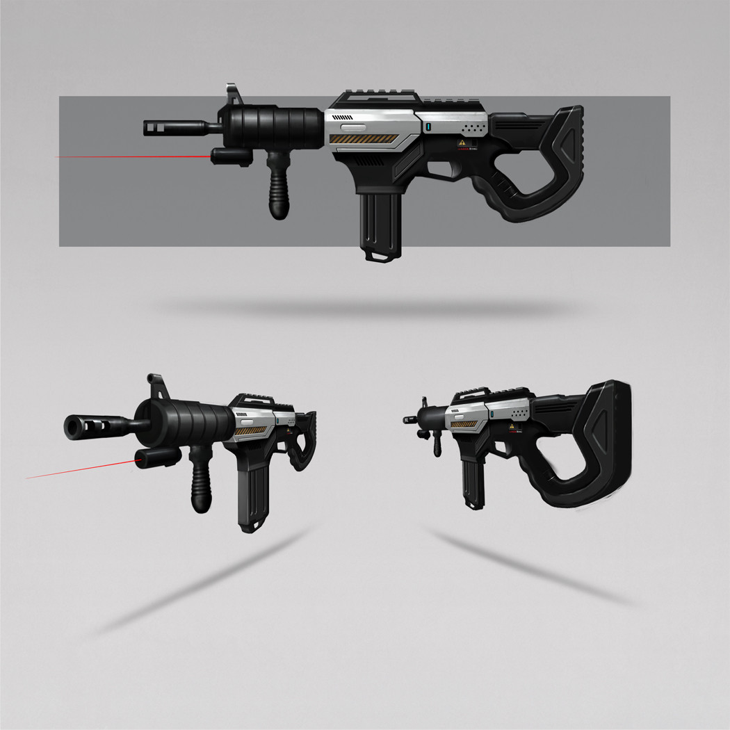 ArtStation - S-X-Bal-27全自动突击步枪