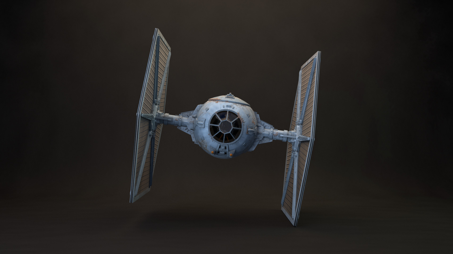 ArtStation - Tie Fighter TEXTURES