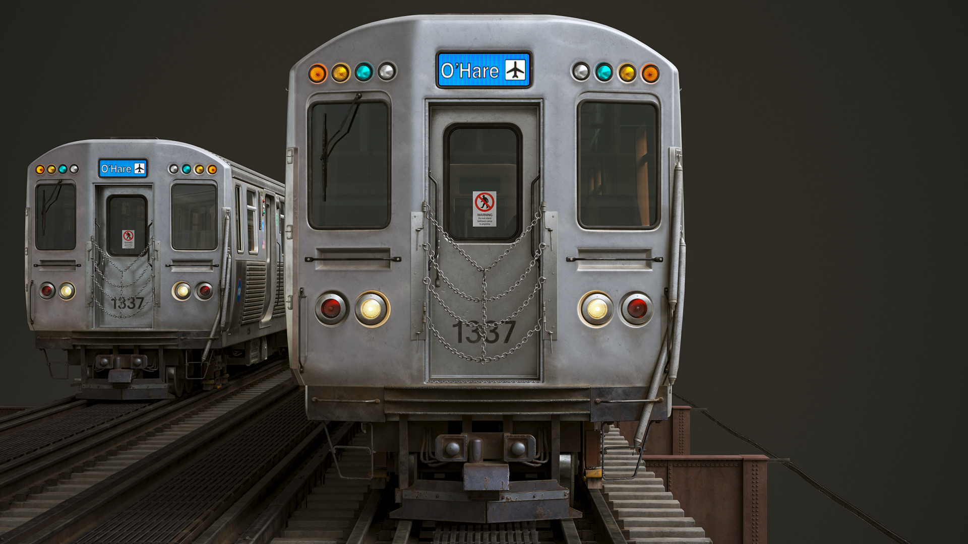Tomasz Kawecki - Chicago "L" 3200 Series Train
