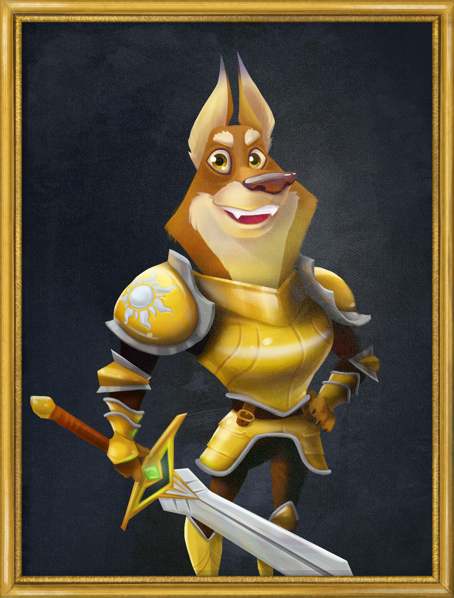 ArtStation - The Dogo Knight