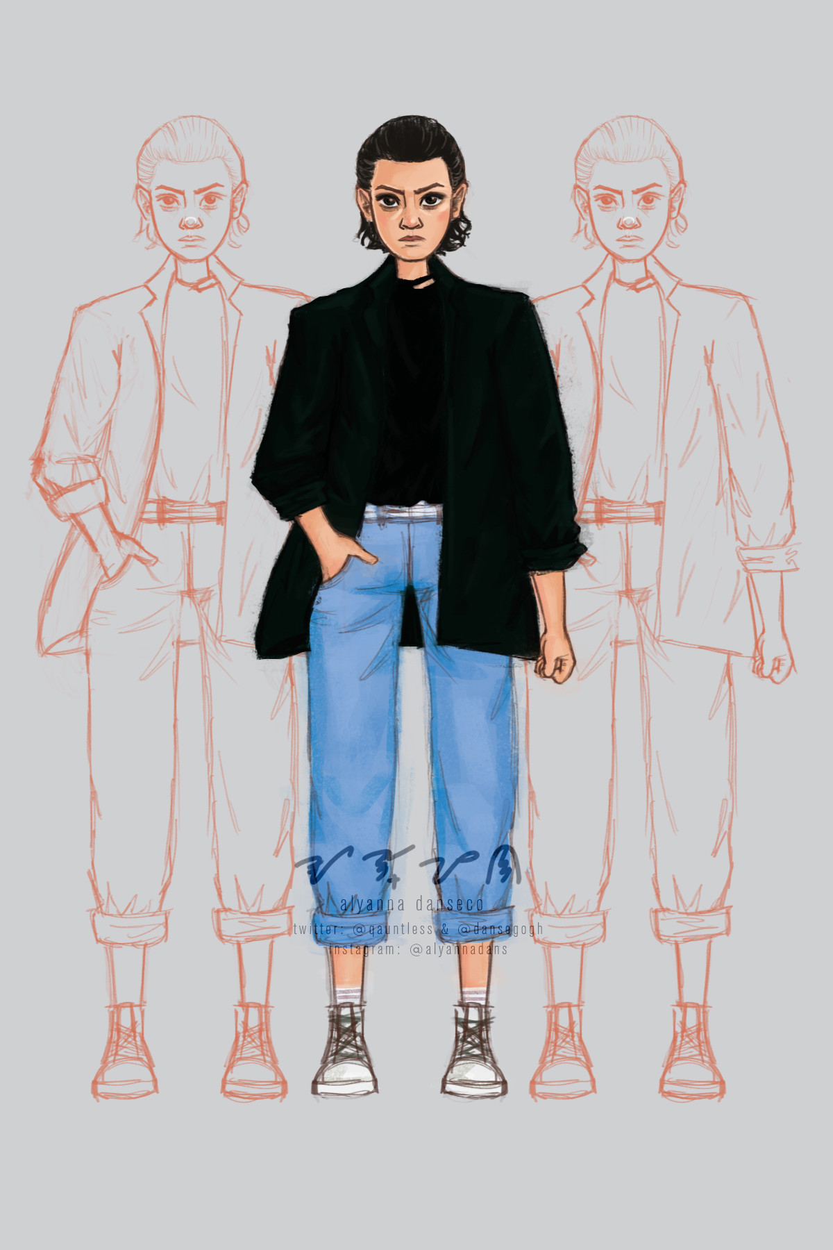 ArtStation - Eleven/Jane Hopper