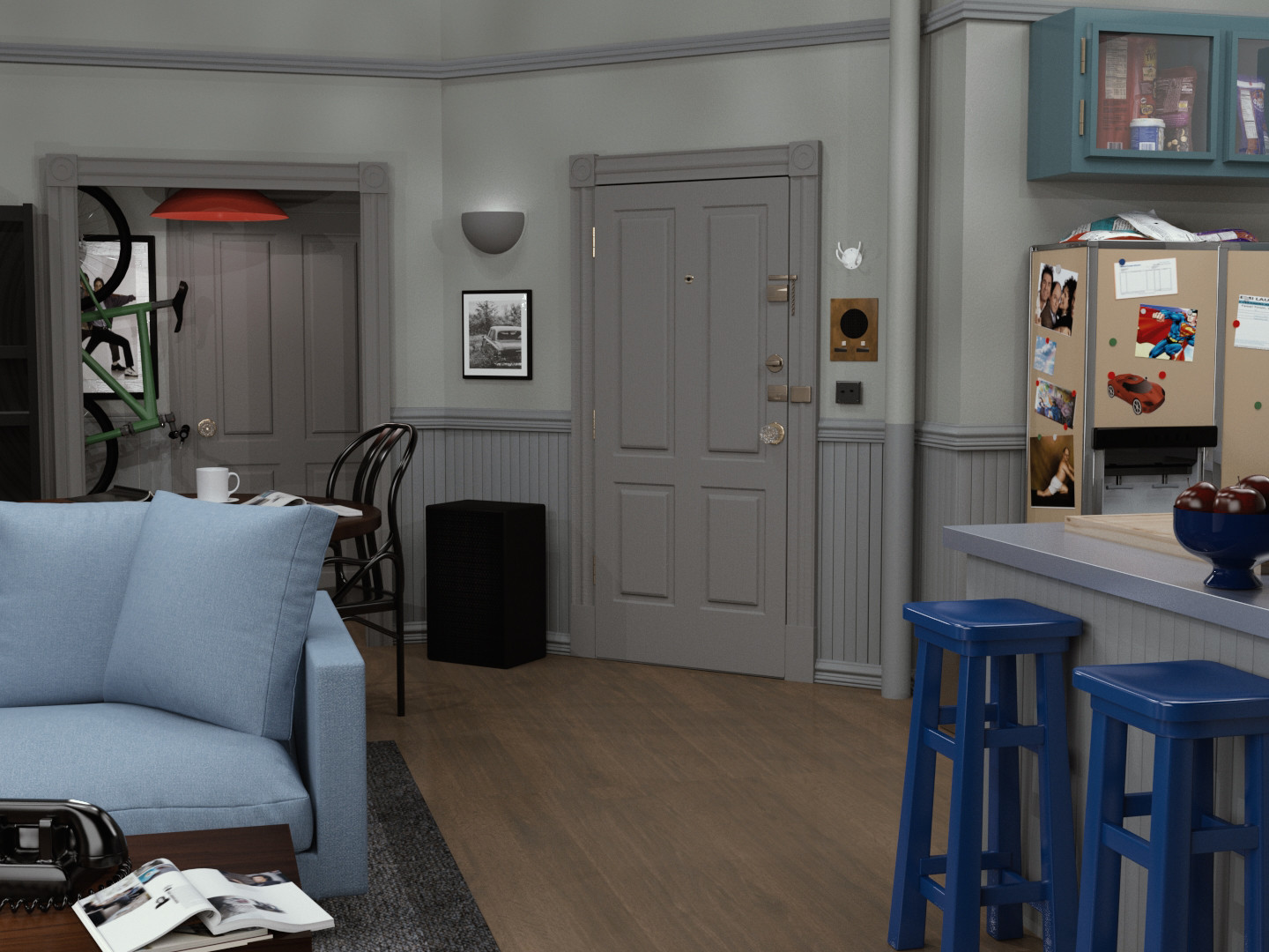 ArtStation - Seinfeld Apartment