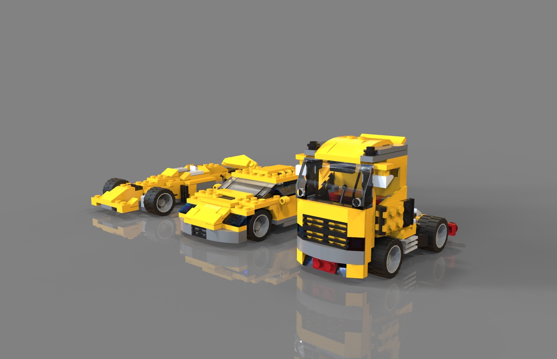 ArtStation - Lego car pack 4