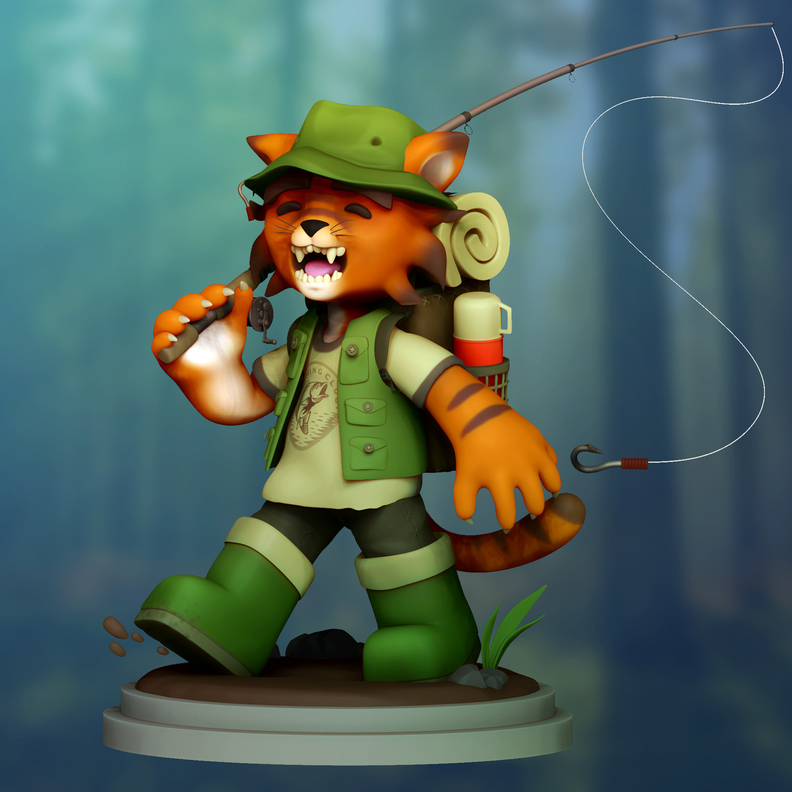 Finn Connolly - Fishing Tiger