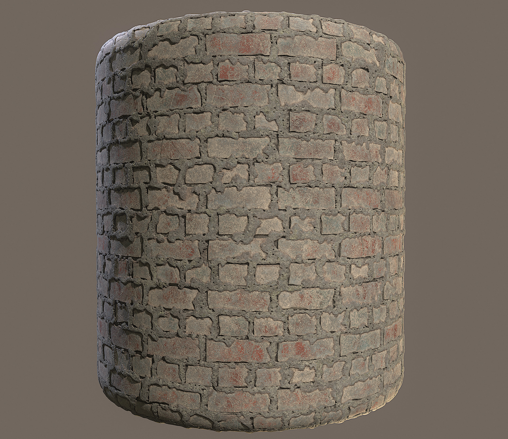 Uwe Bachmann - brick wall - study