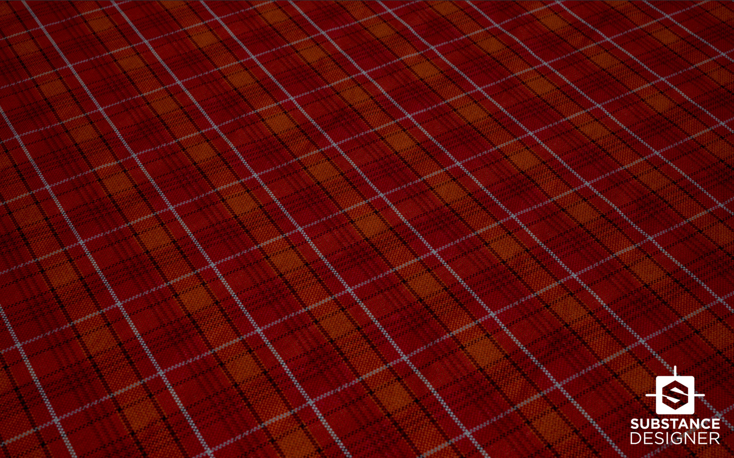 ArtStation - Check pattern Fabric Texture - Substance Designer