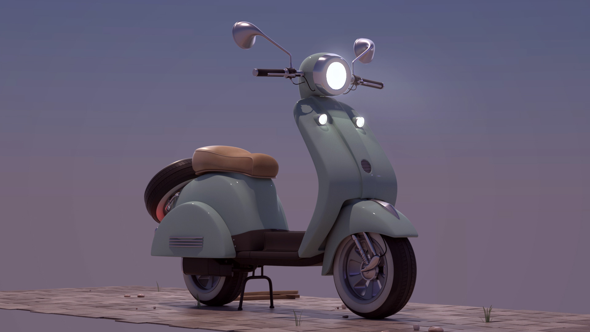 ArtStation - Vespa Model