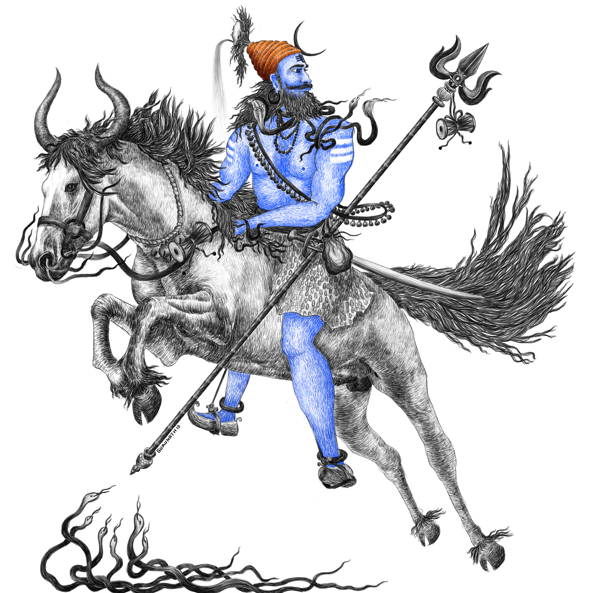 ArtStation - SHIVA + JI (character design)