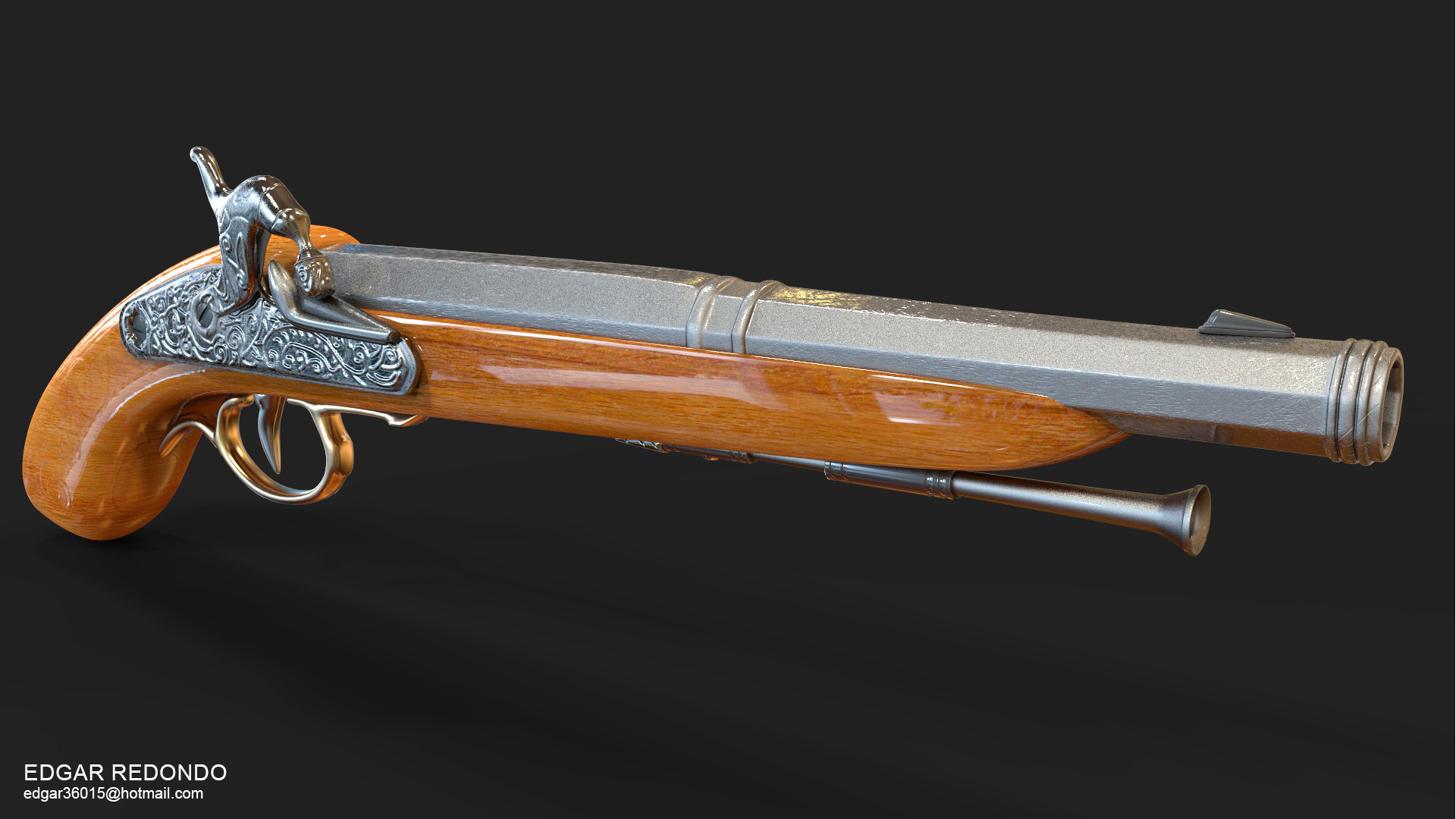 ArtStation - Percussion Pistol