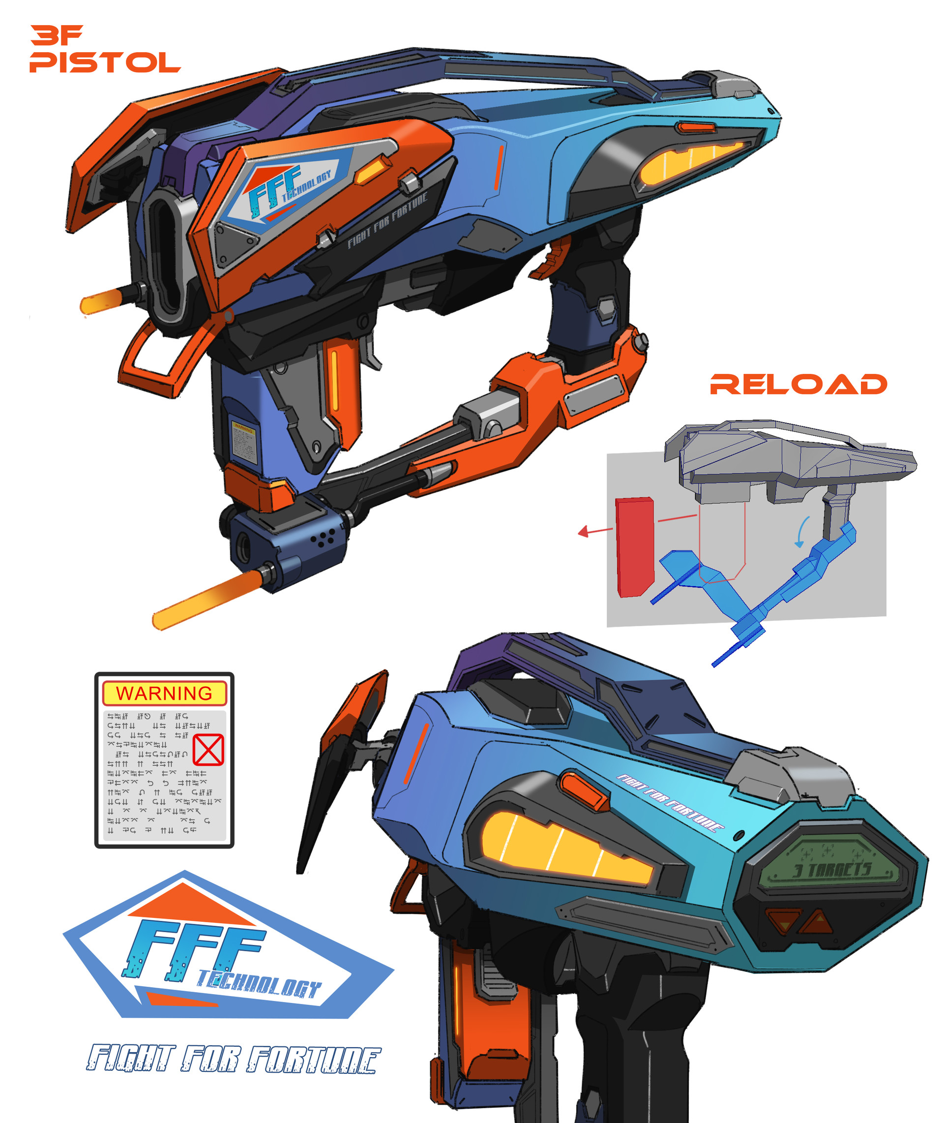 ArtStation - Weapon design X 5