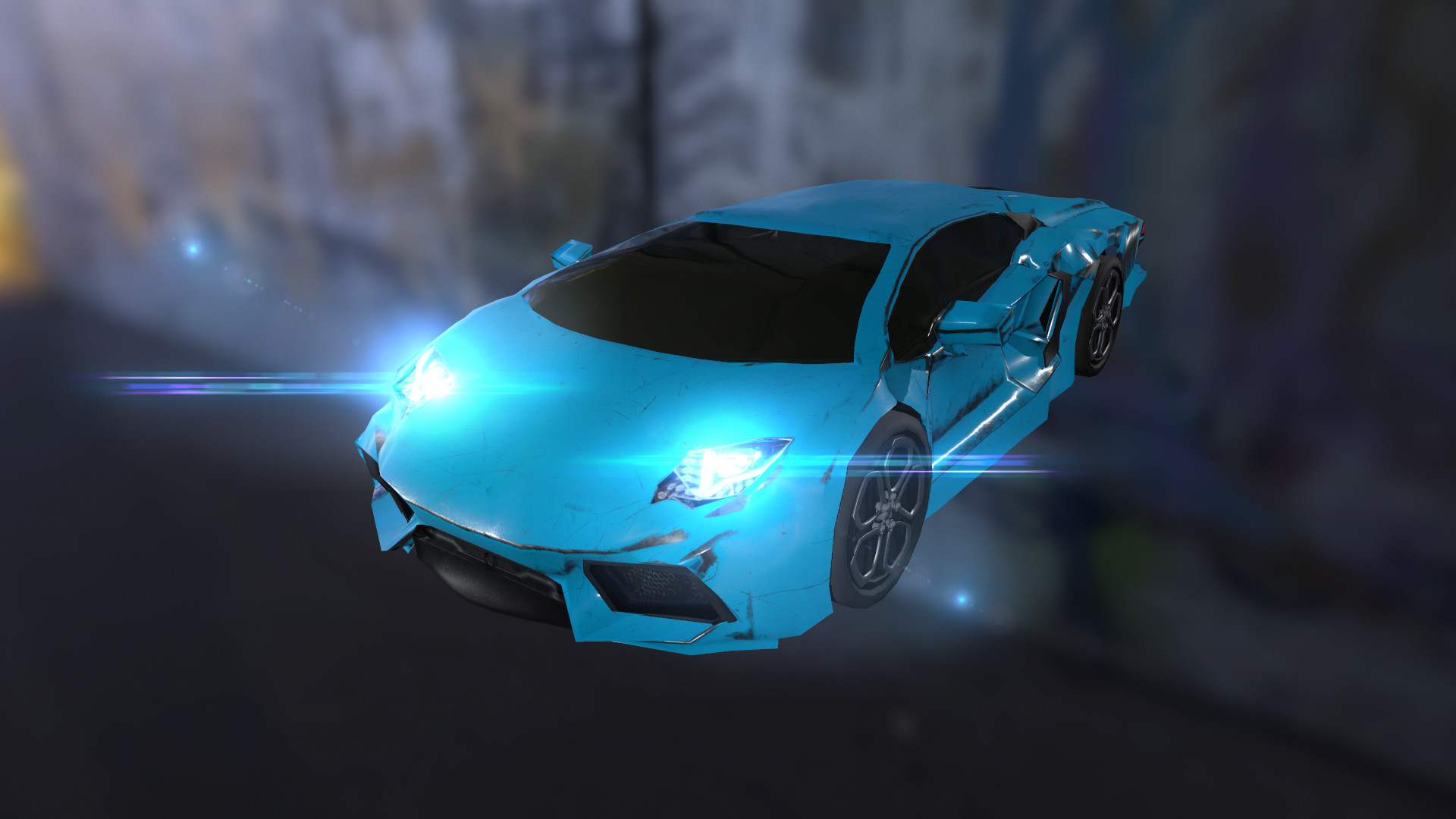 ArtStation - Lambo Style Racing Car