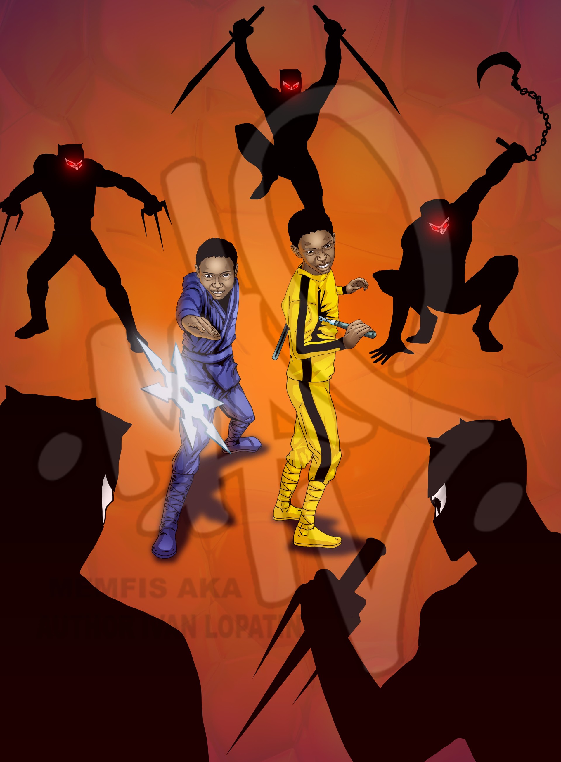 ArtStation - Ninja Boys
