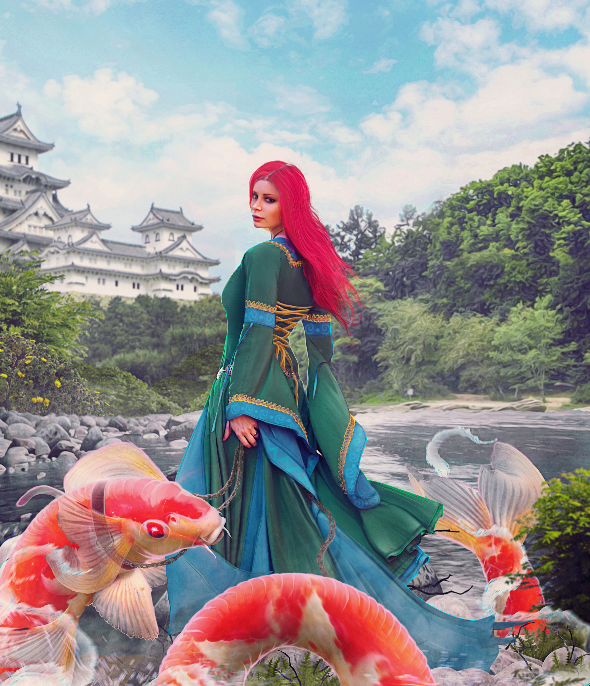 ArtStation - Koi Princess