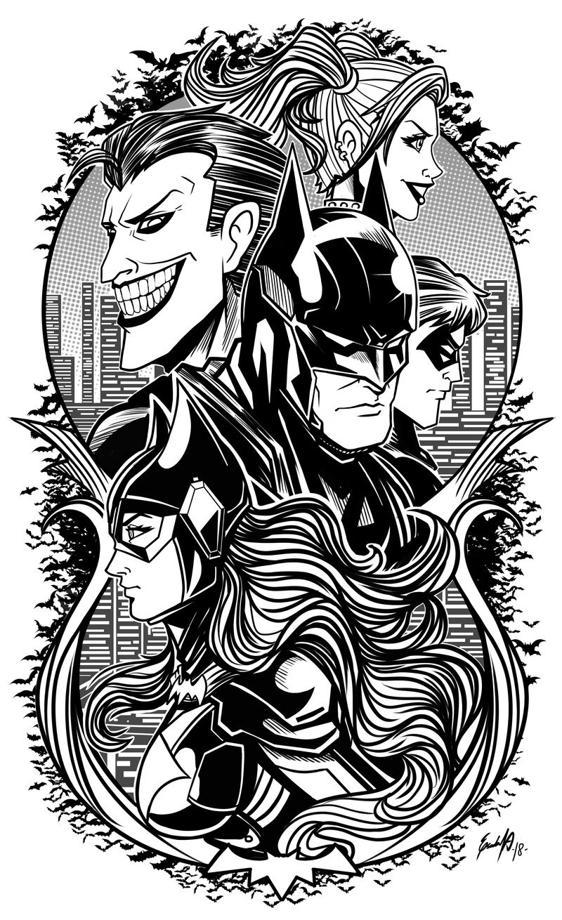 ArtStation - Batman fanarts