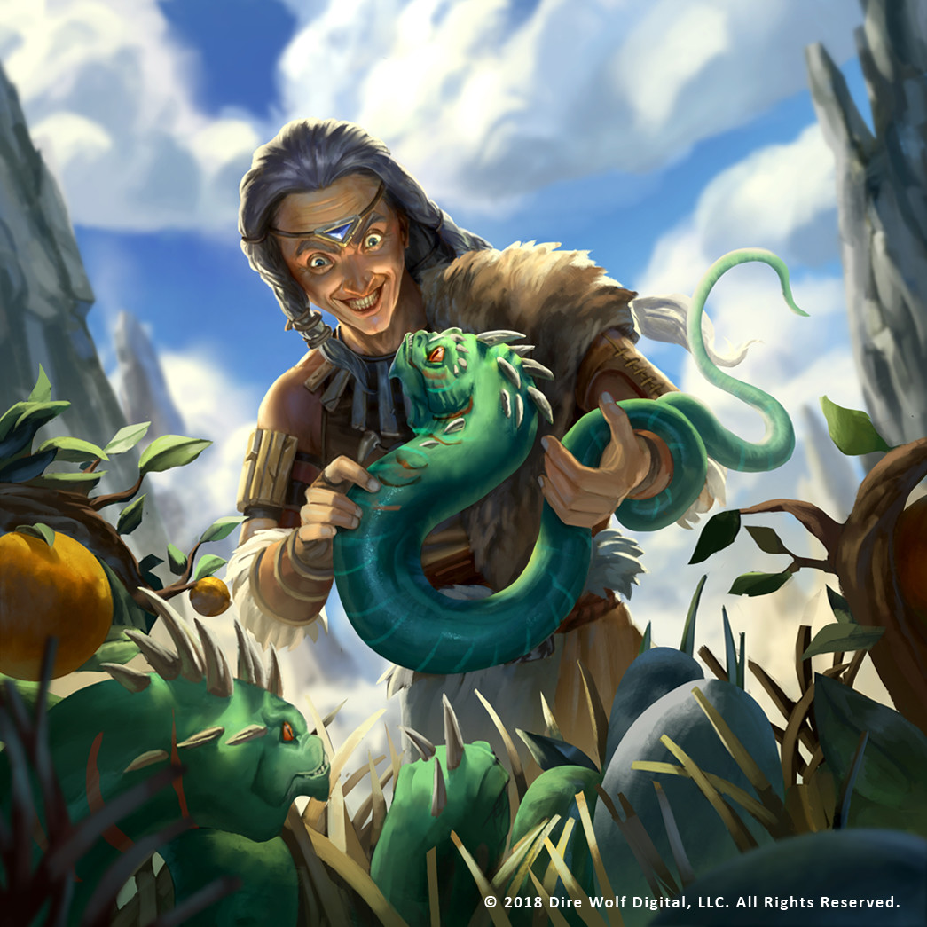 ArtStation - Eternal - Cloudsnake Breeder