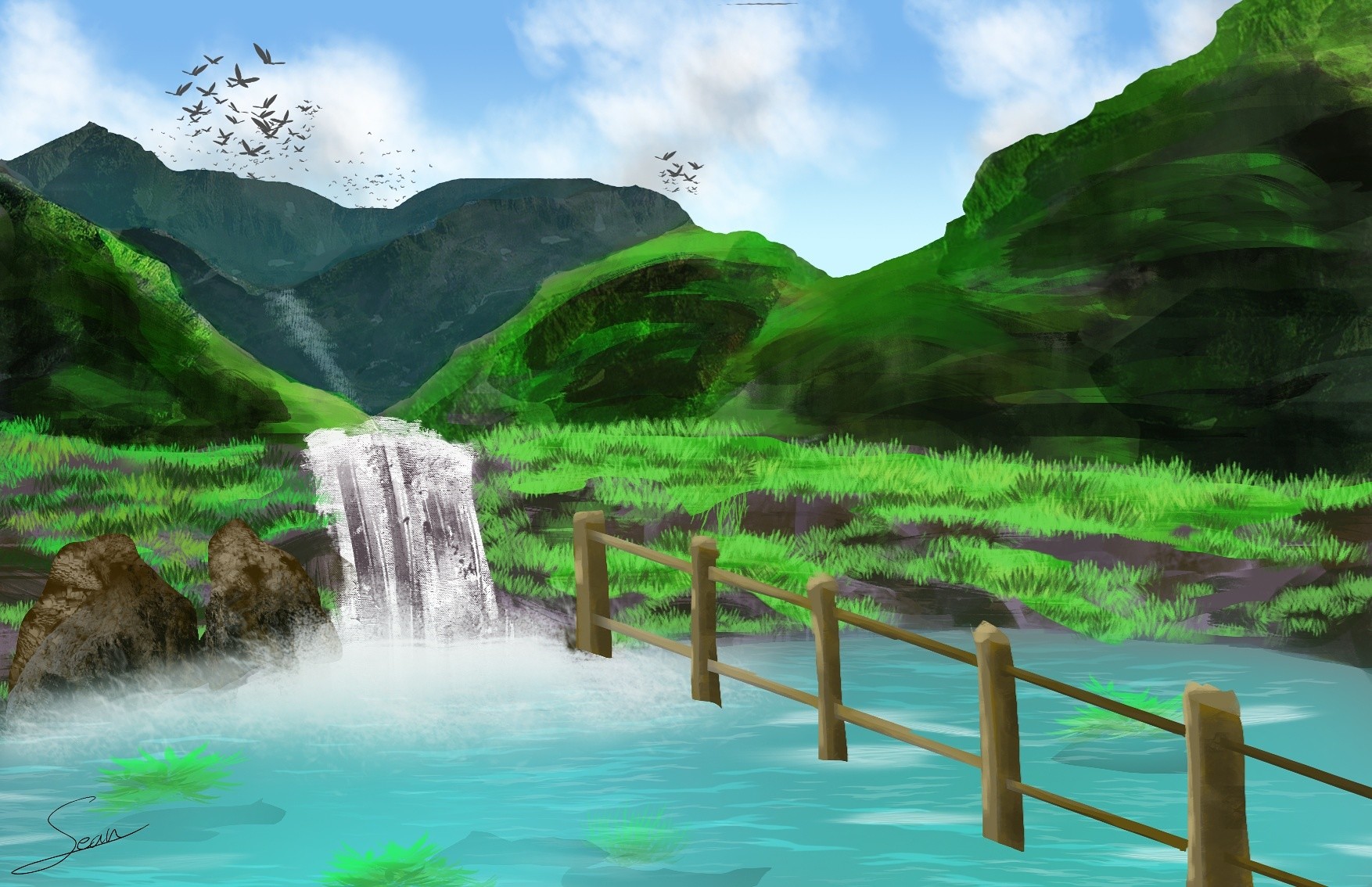 ArtStation - In the distance