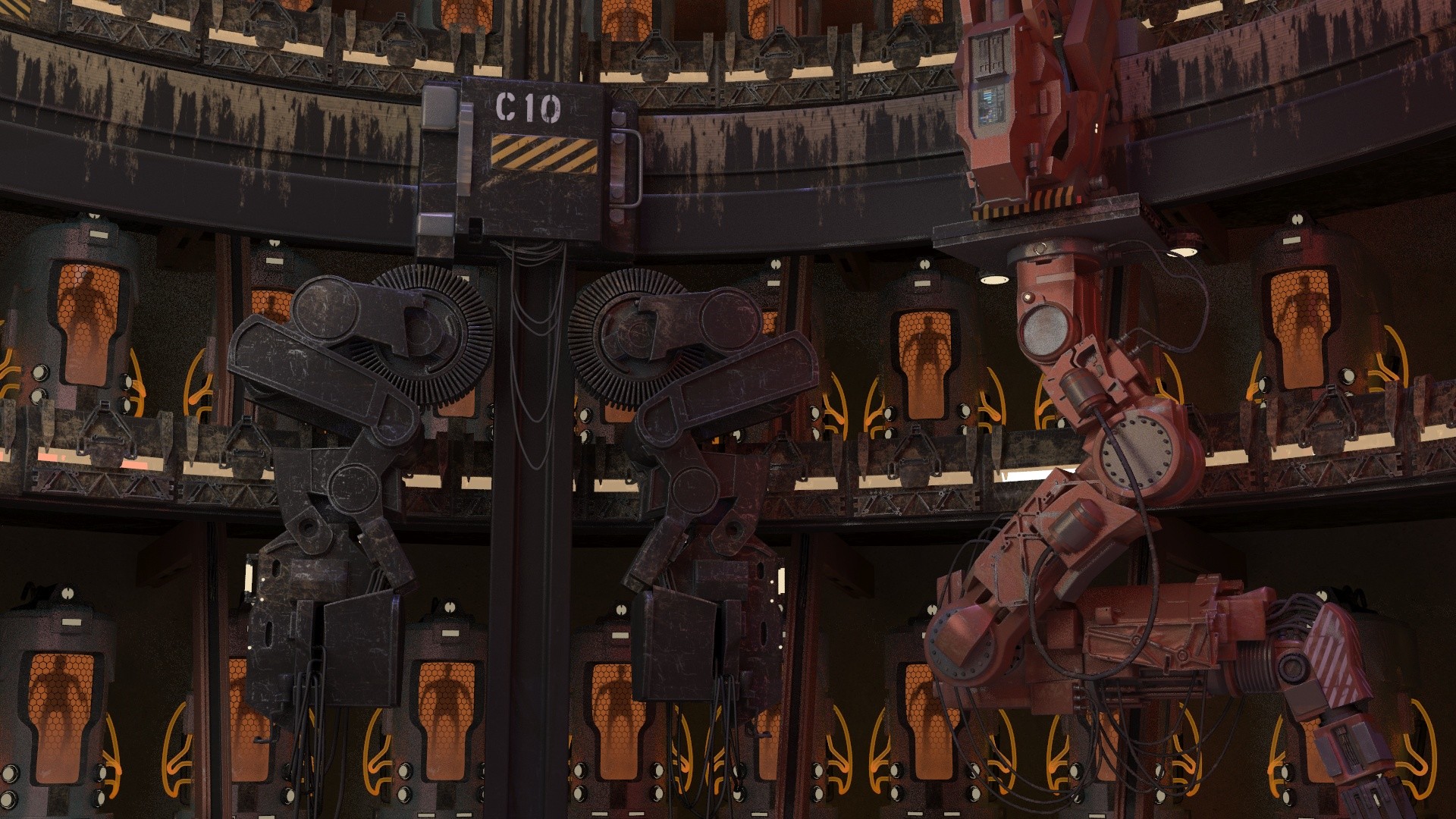 ArtStation - Dropstone _ Robotic Hand