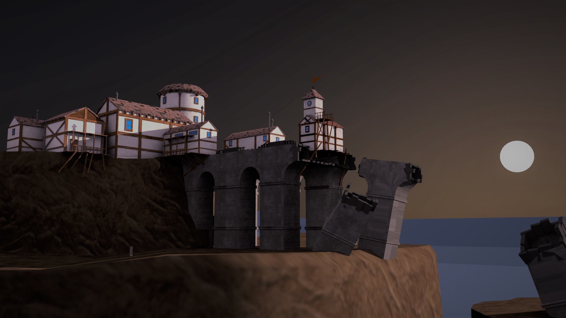 ArtStation - Game buildings