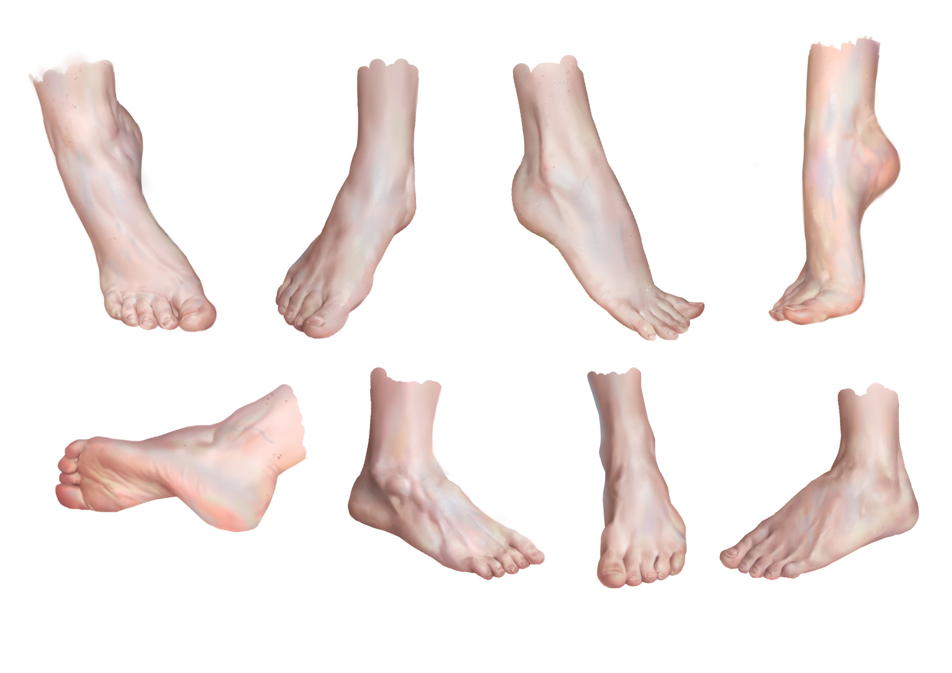 ArtStation - Foot study