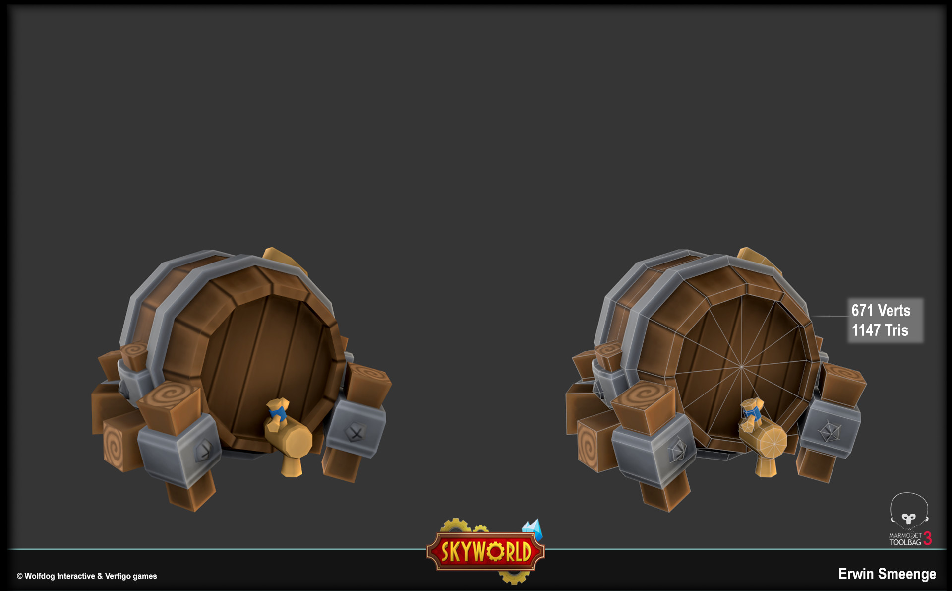 Erwin Smeenge - Human props - Skyworld