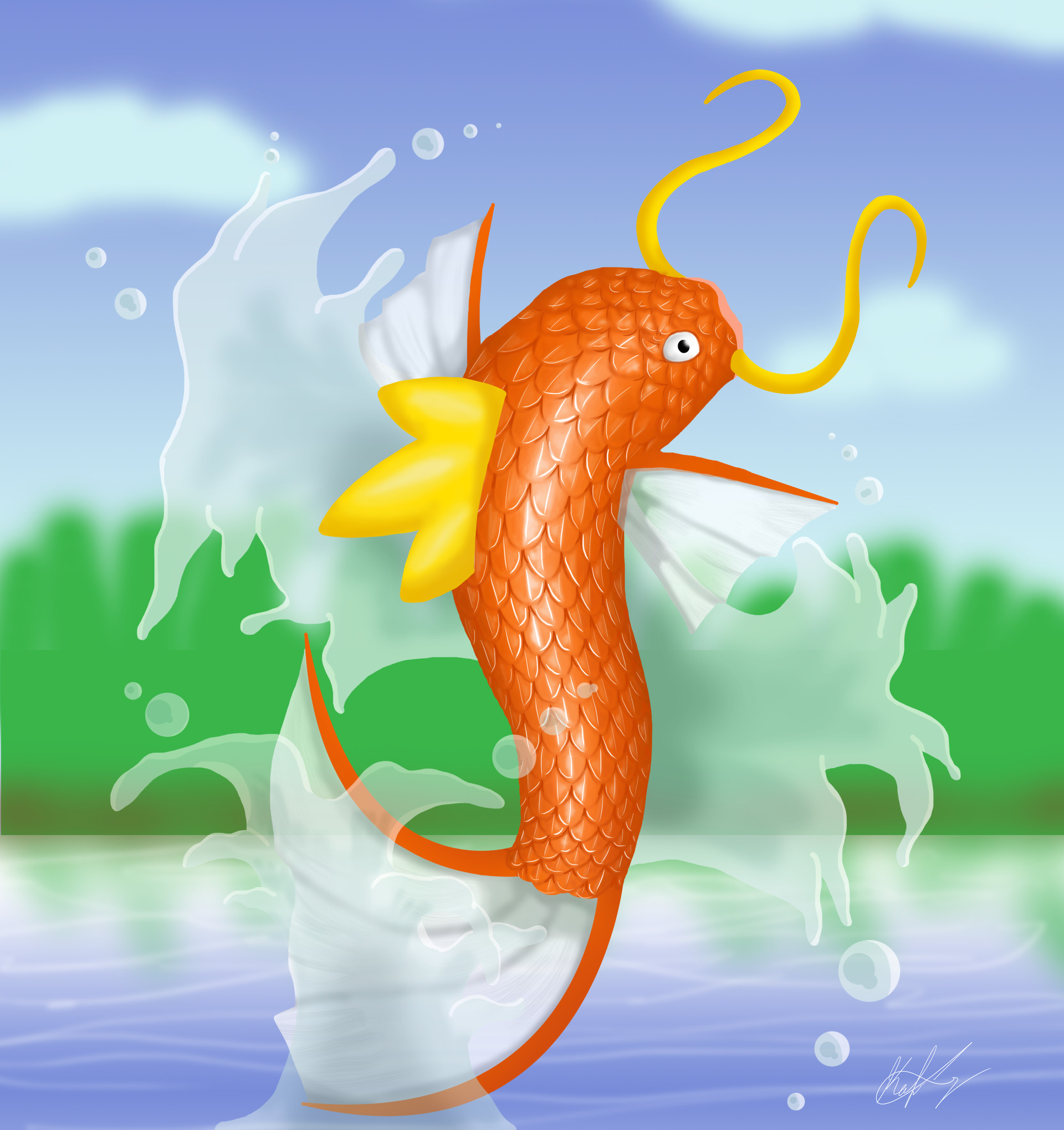 ArtStation - Magikarp Koi