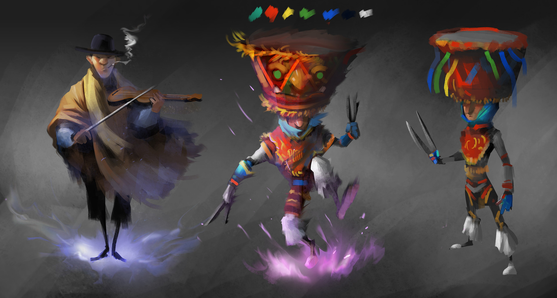 ArtStation - Dansaks / character design