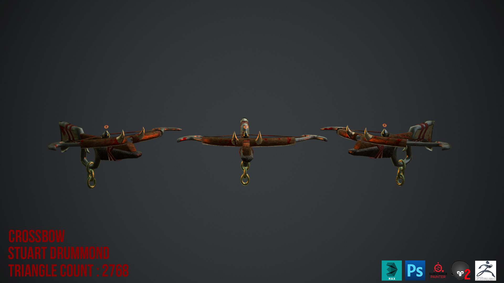 ArtStation - Crossbow Game Asset