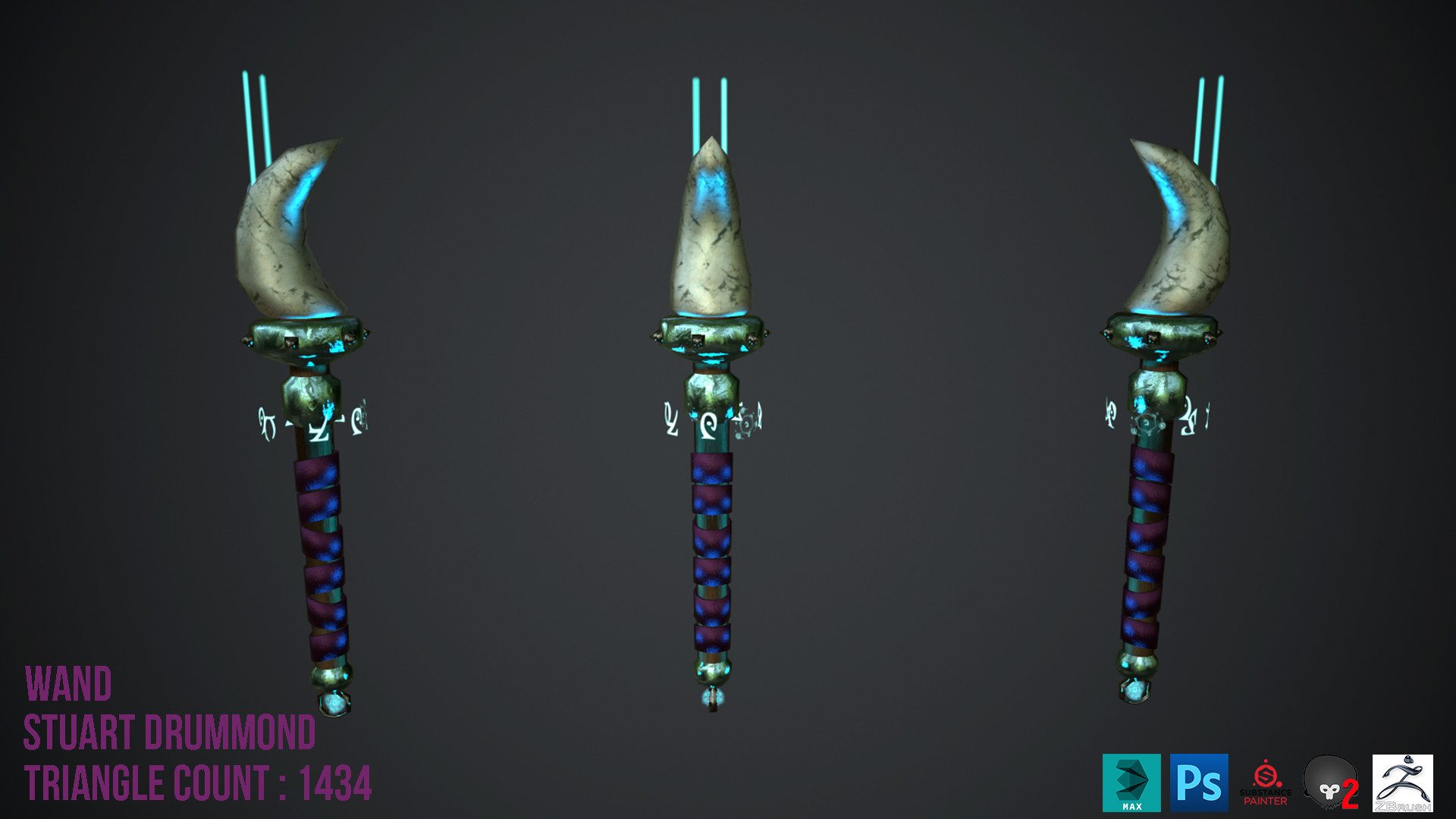 ArtStation - Wand Game Asset