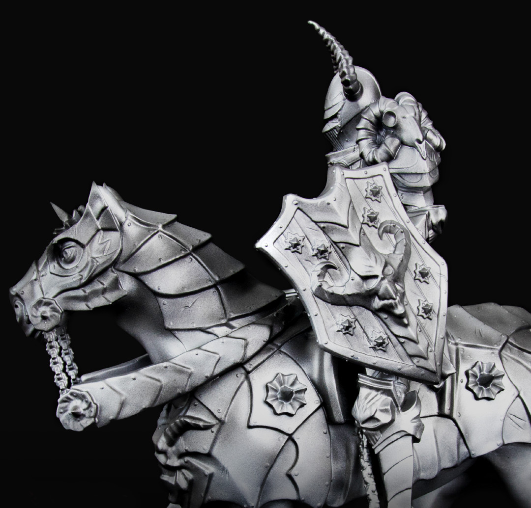 Mixed Dimensions Studios - Knight On Horse