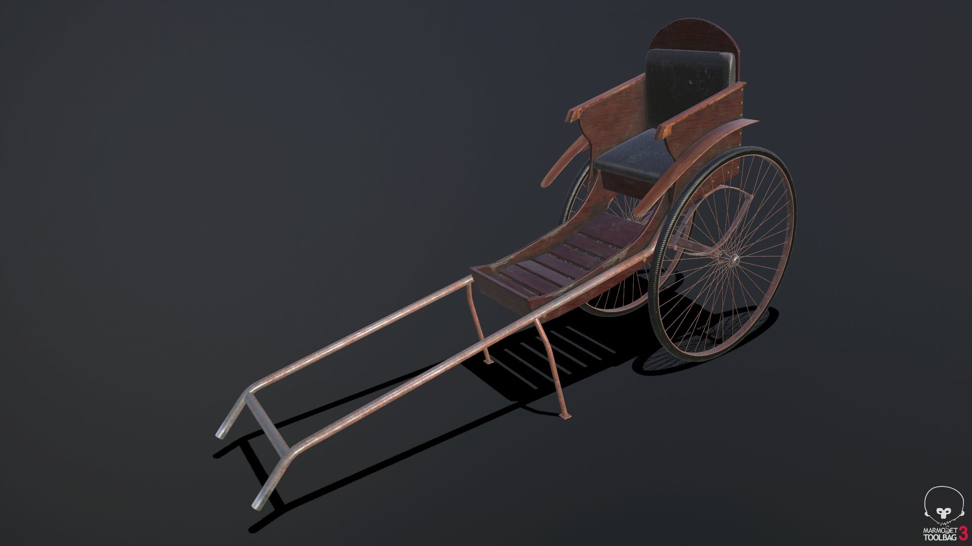 ArtStation - chinese rickshaw