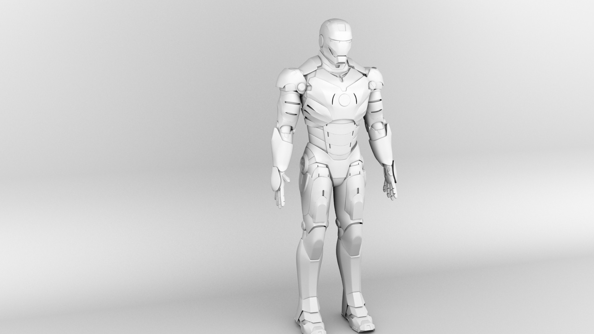 ArtStation - Iron man_3d model