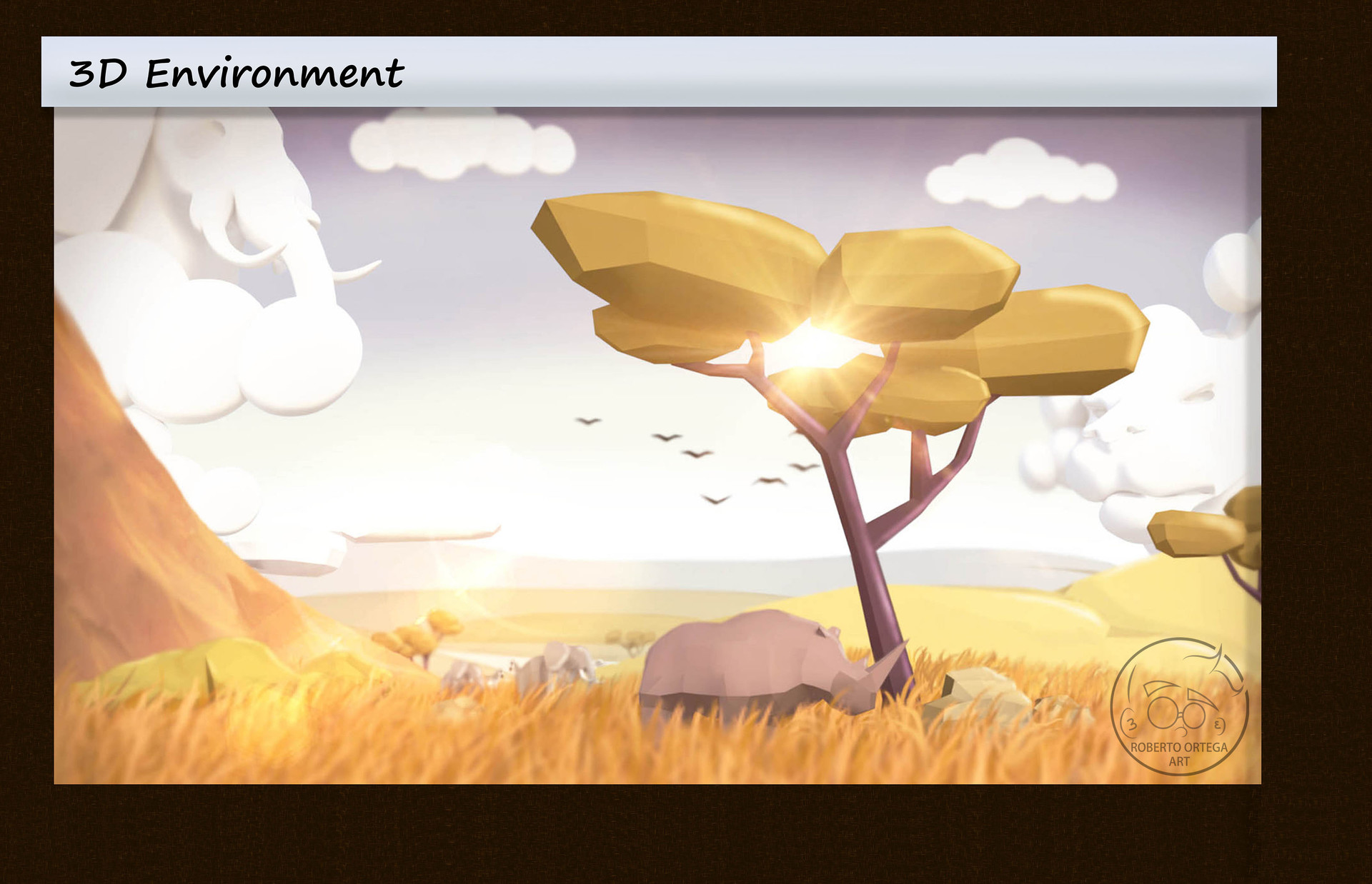 ArtStation - 3D Desert