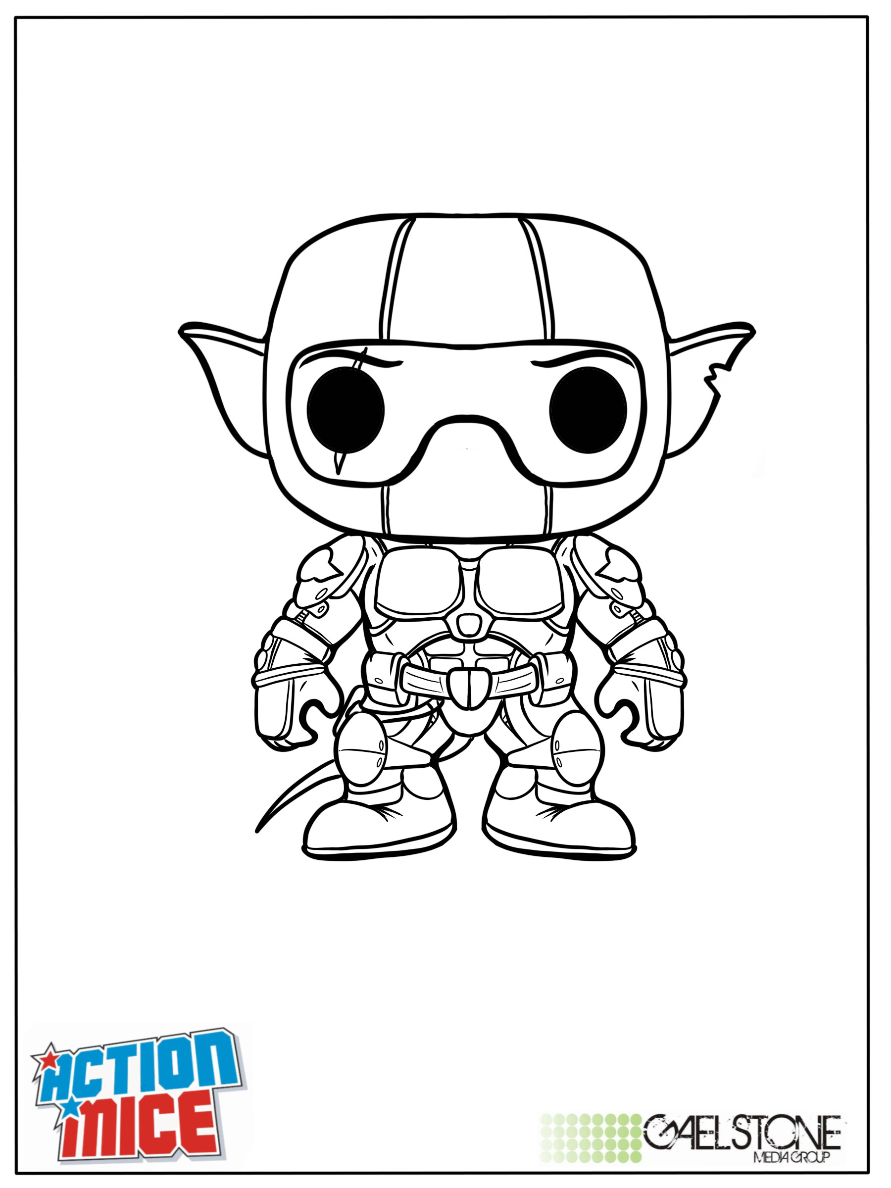 funko pop coloring pages