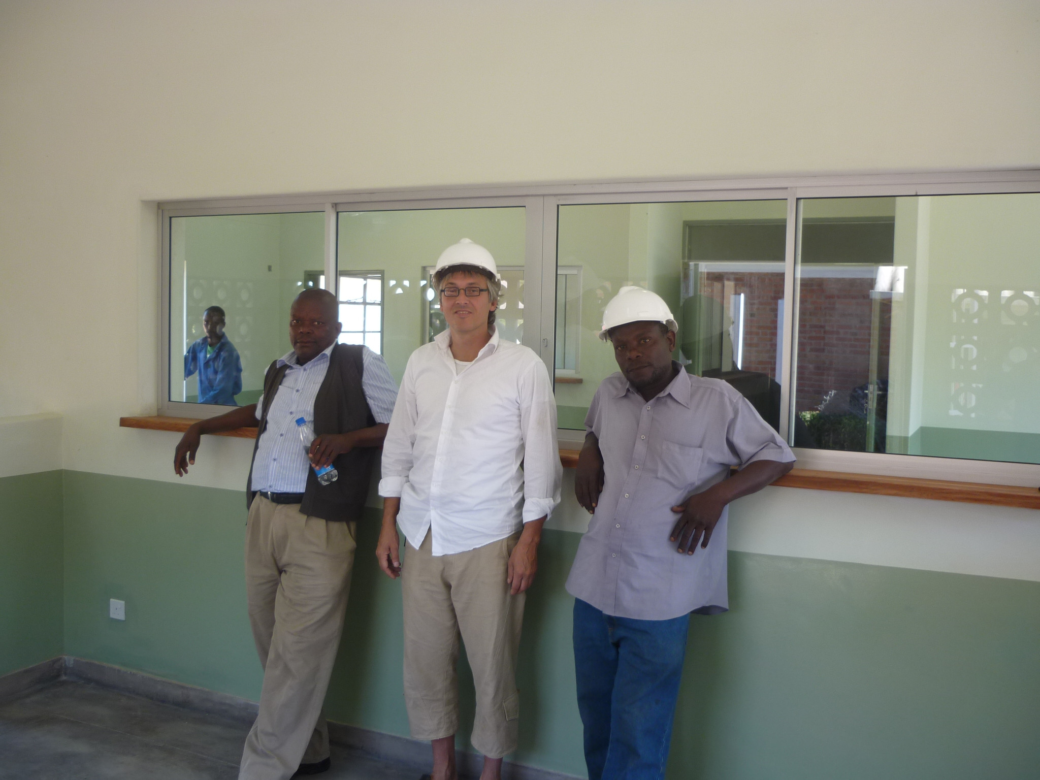 Matt Grimaldi - Zimbabwe, Birchenough Bridge new medical building.