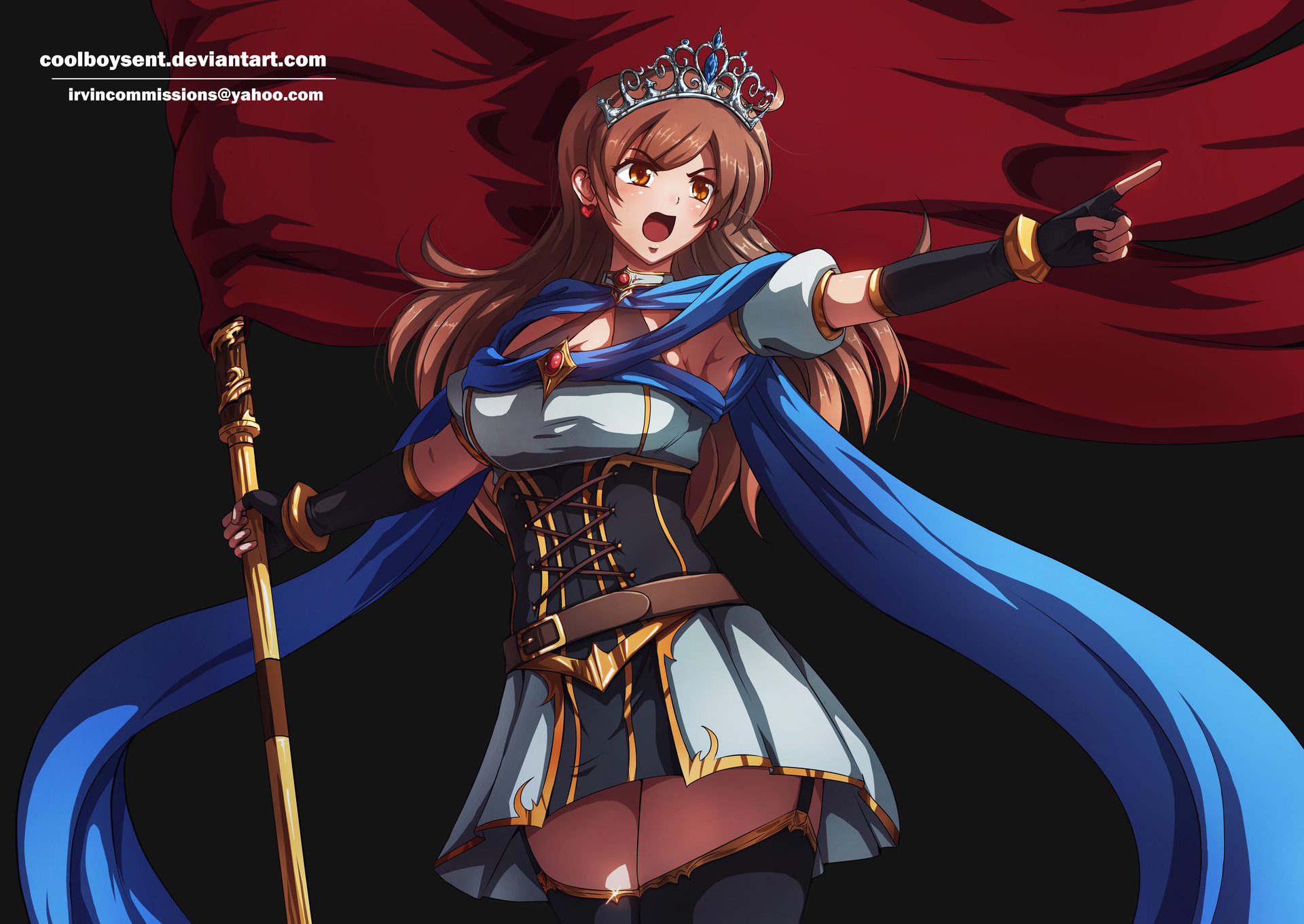 ArtStation - queen june for game art