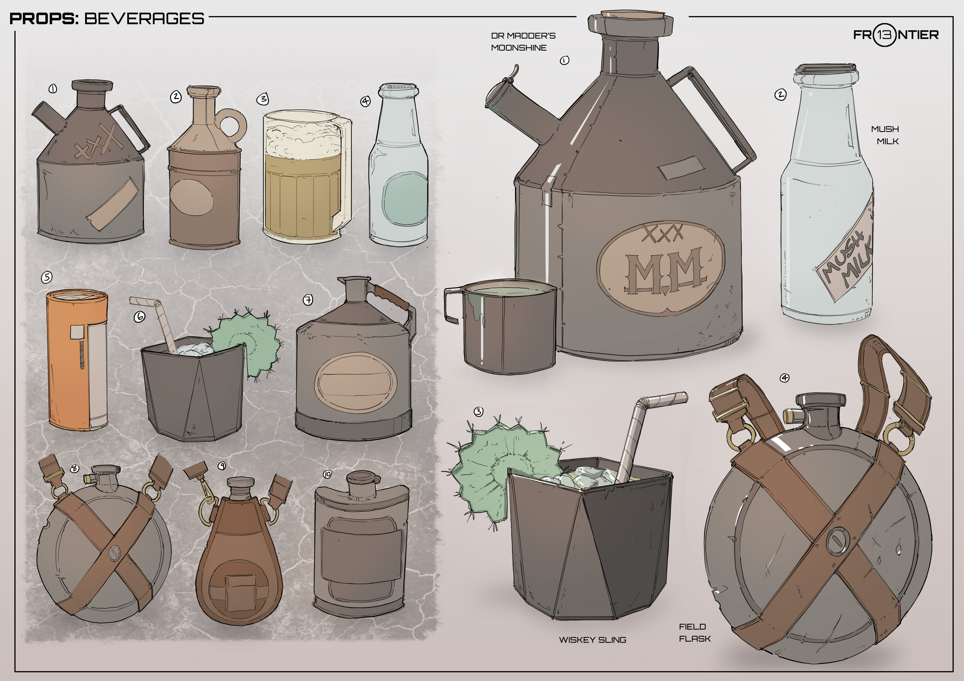 Lloyd Drake-Brockman - Frontier Props