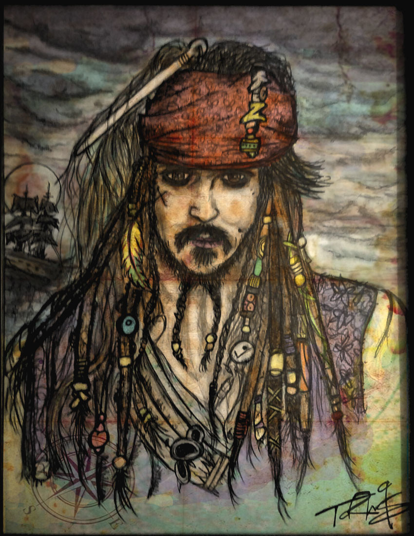 ArtStation - Jack Sparrow color