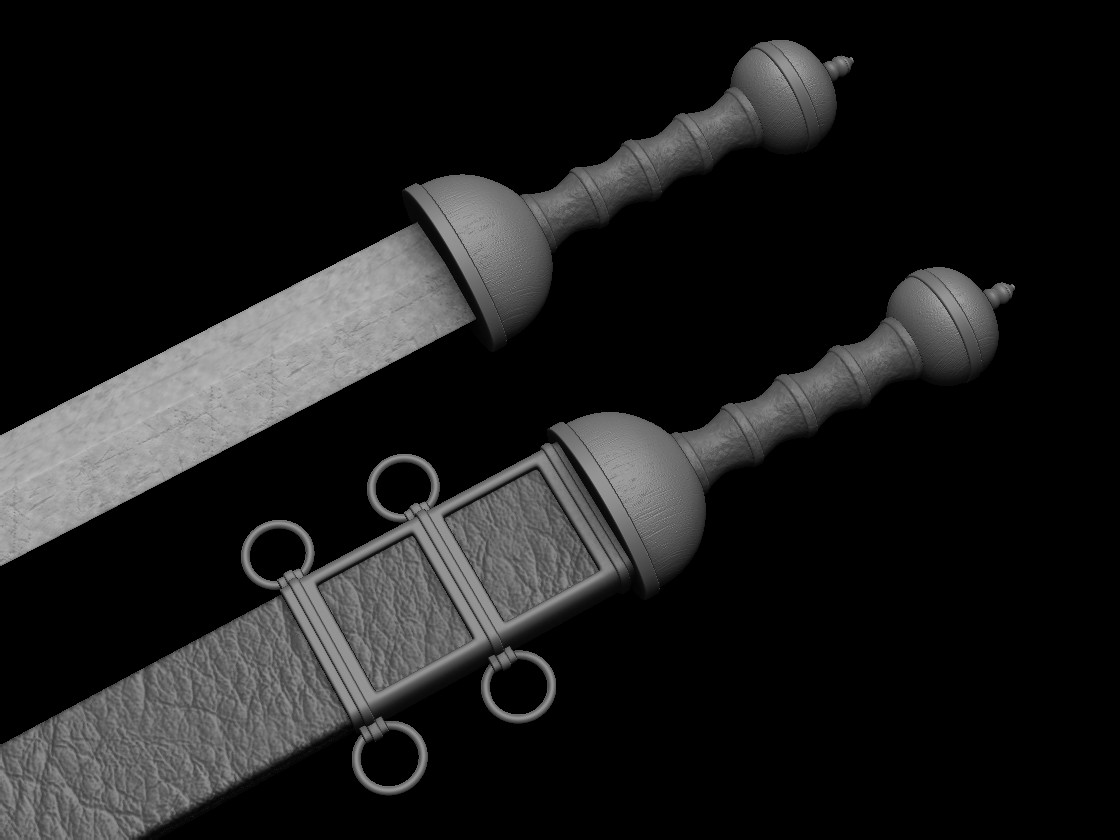 ArtStation - Gladius Sword (Ludus Project - Personal).