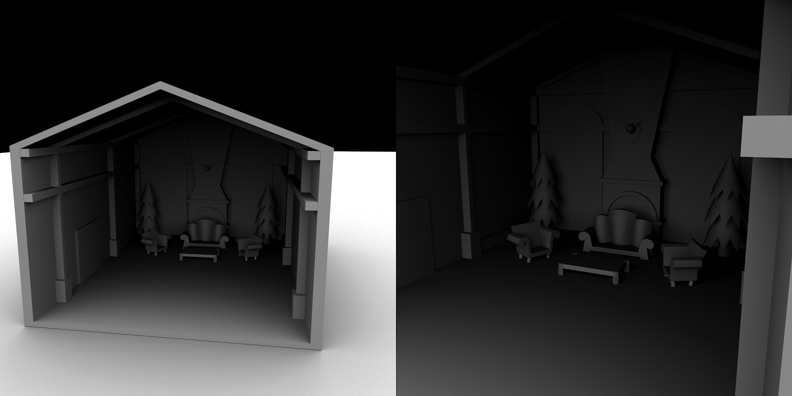 ArtStation - Cartoon Gaming House