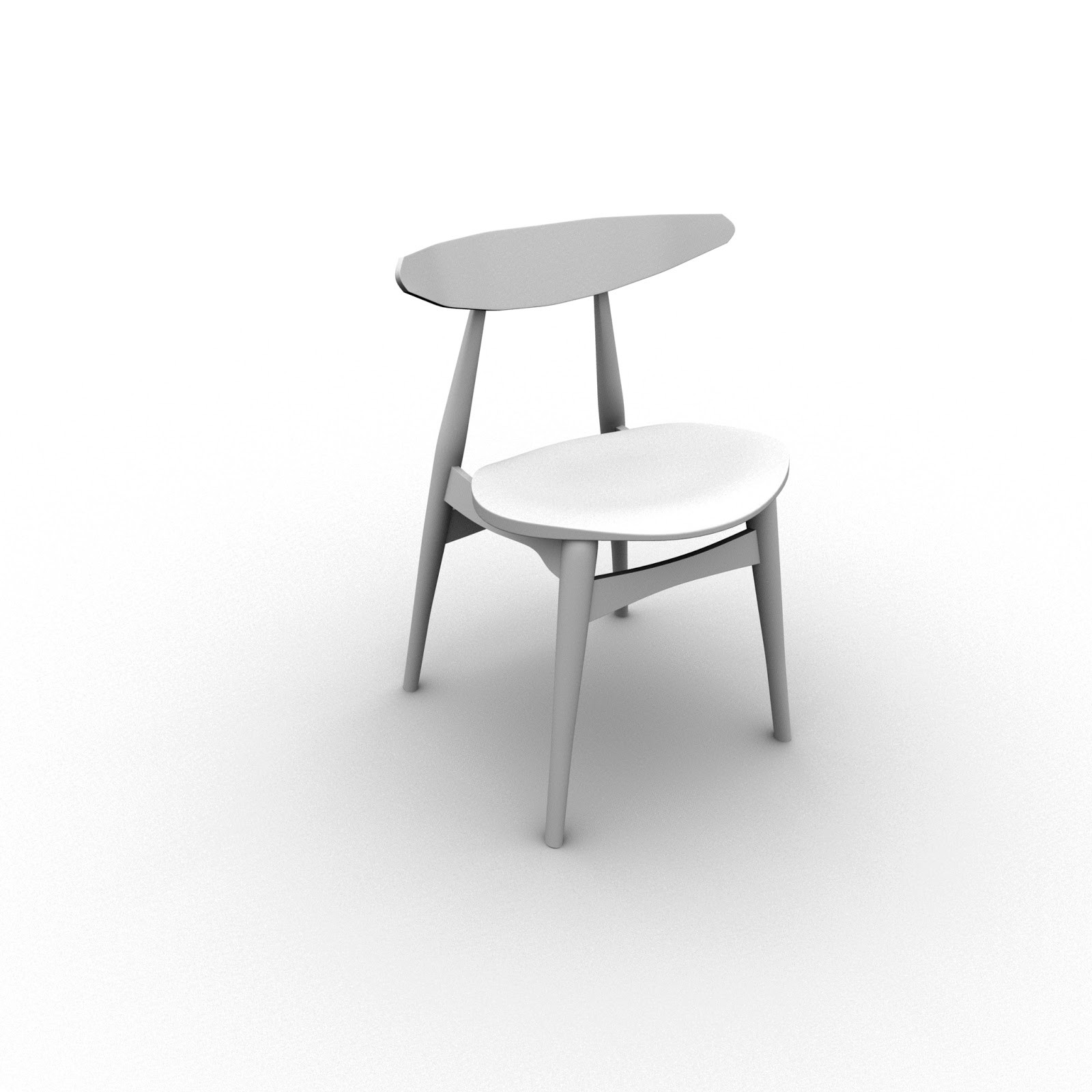 Akshat Jain - Chair Model (Autodesk Maya)