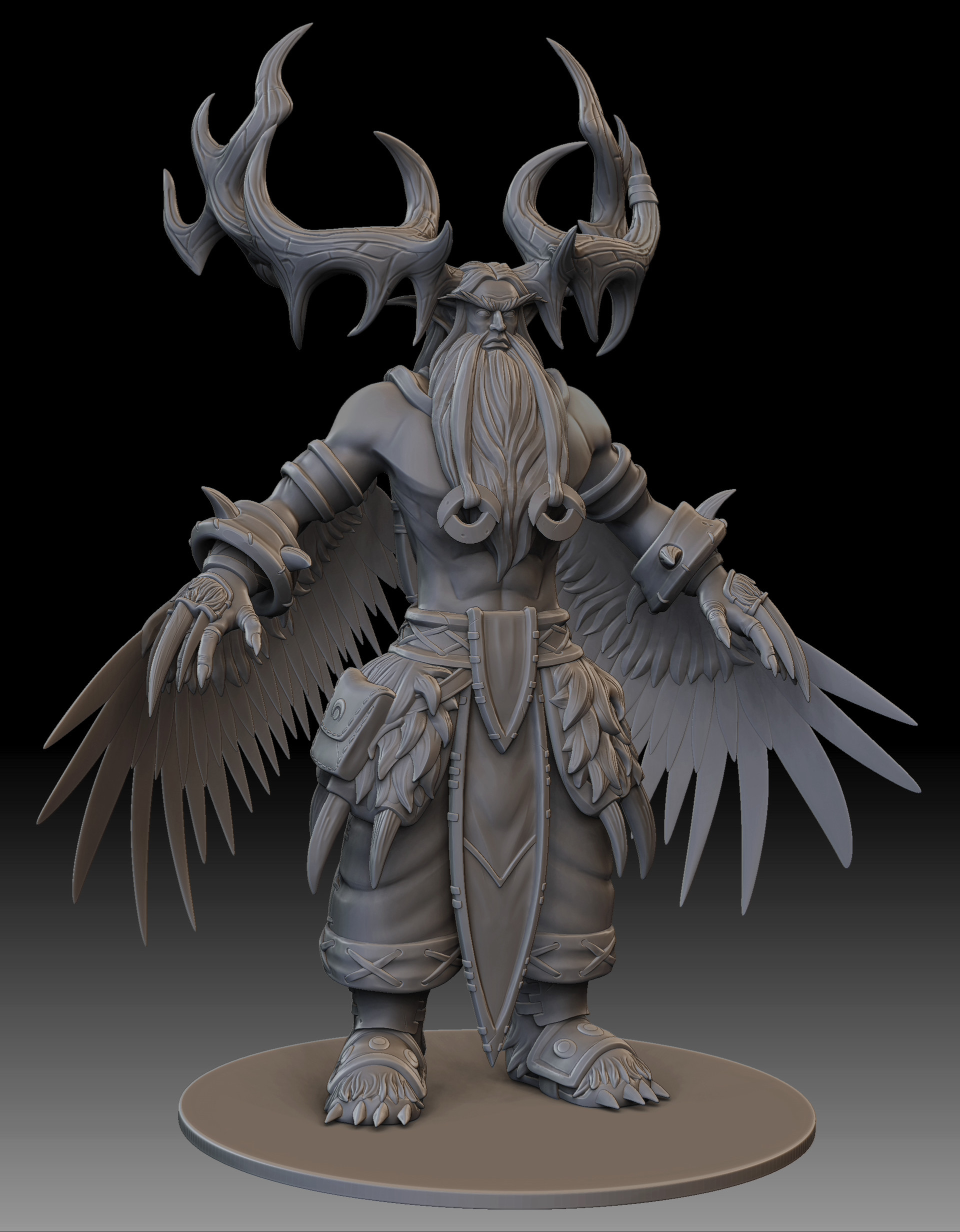 ArtStation - Malfurion Stormrage Fan art