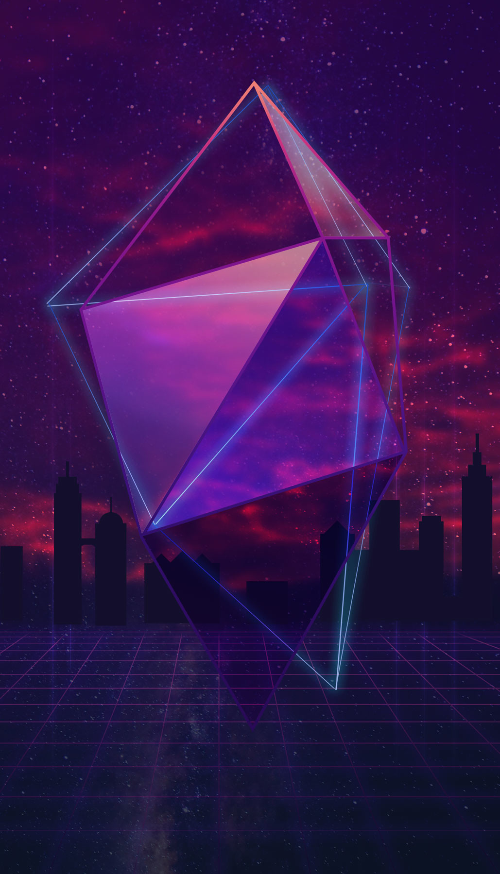 ArtStation - Retrowave Diamond