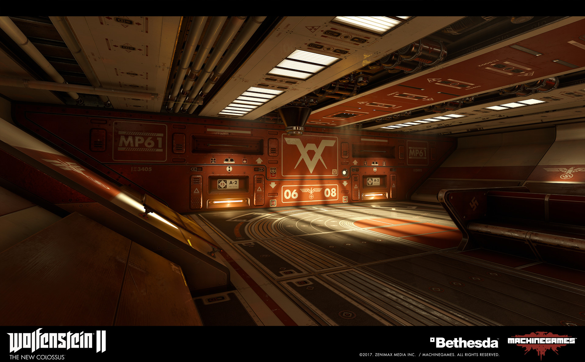 Kevin Dunlop - Wolfenstein 2 : Aerostat Corridors