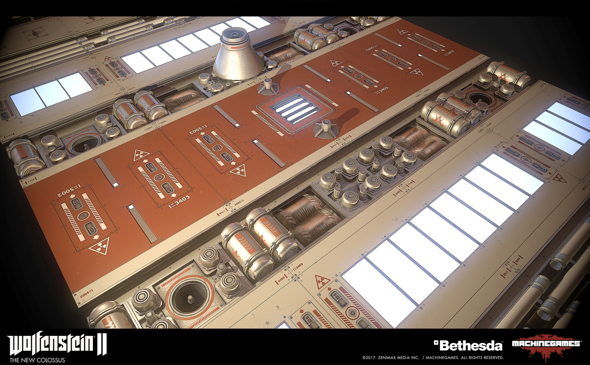 Kevin Dunlop - Wolfenstein 2 : Aerostat Corridors